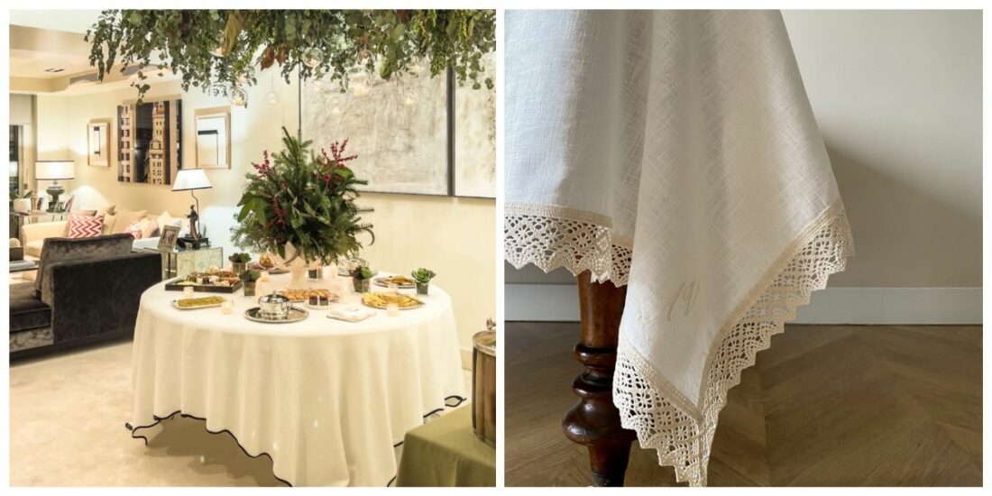 Medidas de Mantel | Comprar mantel individual | Espigas de Trigo